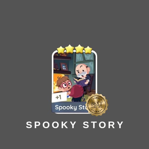 Spooky Story - Monopoly_Go_4⭐️⭐️⭐️⭐️ Star Sticker ⚡️⚡️Fast Delivery⚡️⚡️ ...