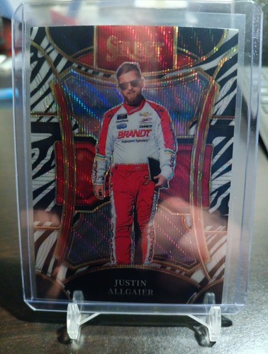 2024 Select Racing Justin Allgaier Trackside Zebra Prizm Case Hit SSP ...