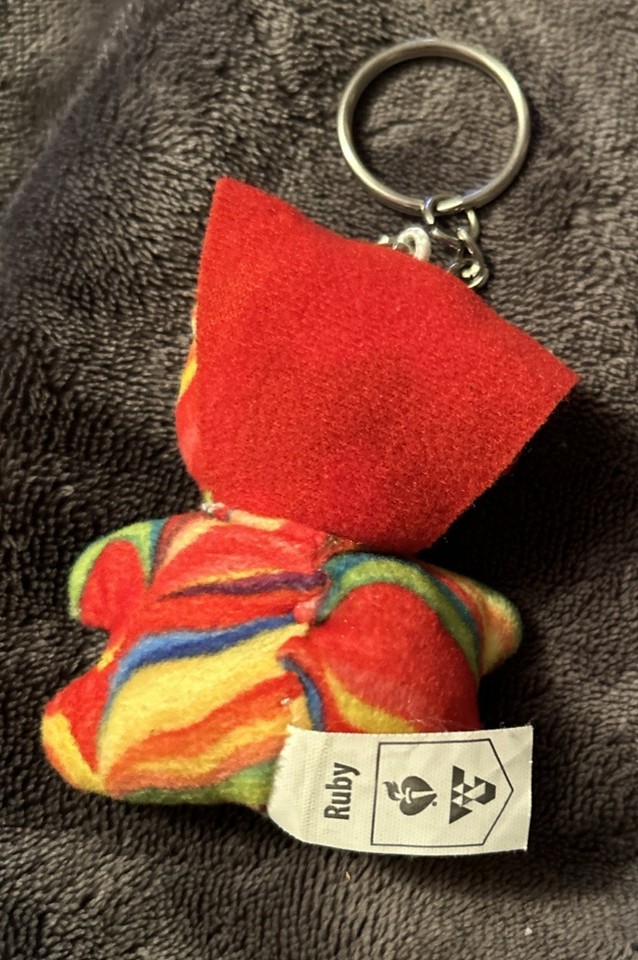 American Heart Association Collectable Keychain Ruby Hero Plush Multi ...