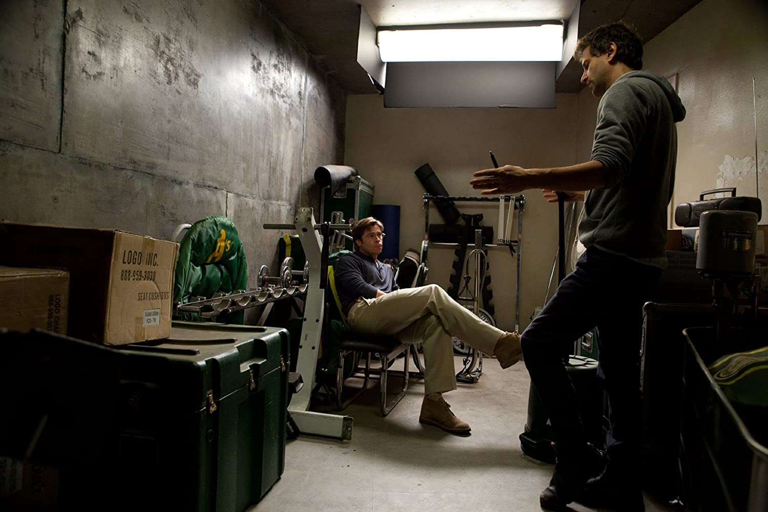 Moneyball (Blu-ray) Brad Pitt Jonah Hill Philip Seymour Hoffman Robin ...