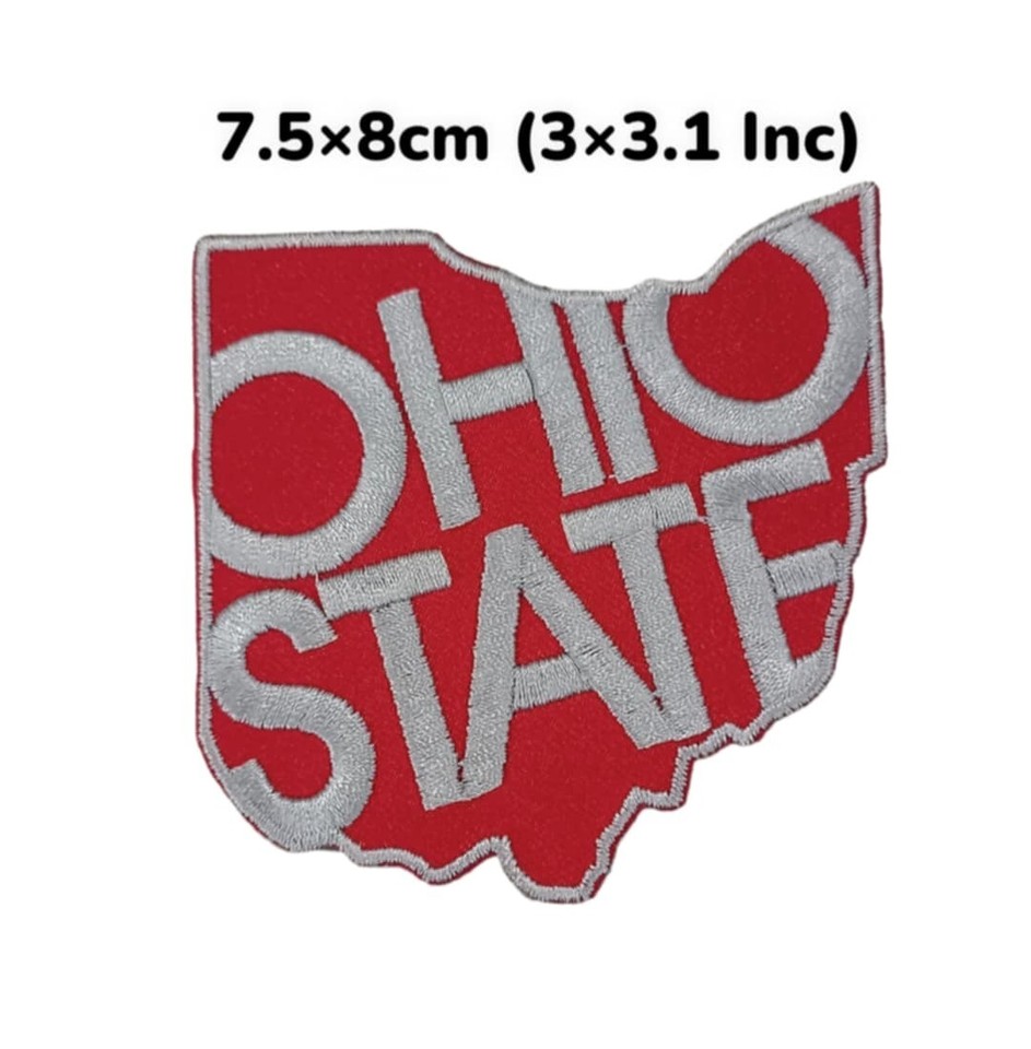 Ohio State Patches Iron on and sewing on | eBay