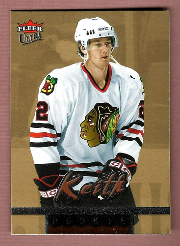 DUNCAN KEITH 2006 FLEER GOLD ROOKIE RC CARD #211 NHL BLACKHAWKS STAR ...