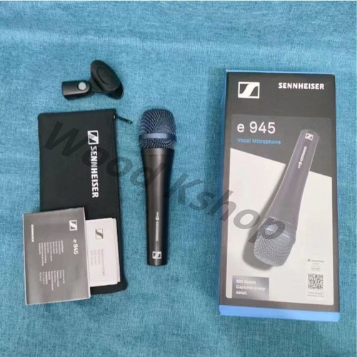 Microphone vocal dynamique Sennheiser e 945 e945 type super cardioïde neuf | eBay