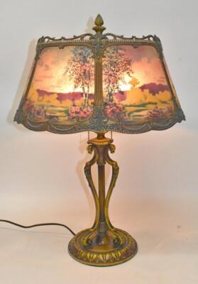 Lamps - Reverse Painted Shades