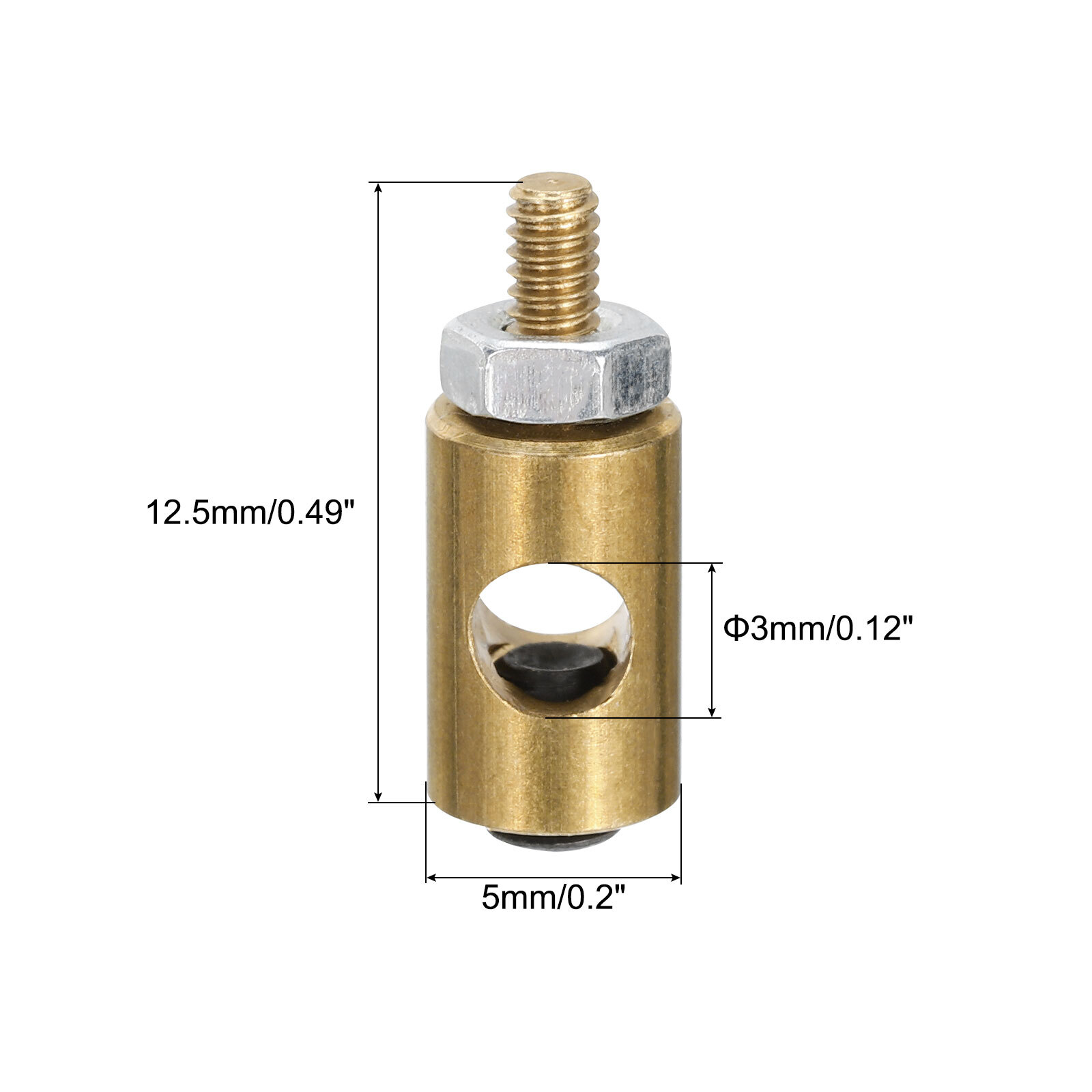Linkage Stoppers Connecting Servo Arm,Push Rod with Nut and Screw ...