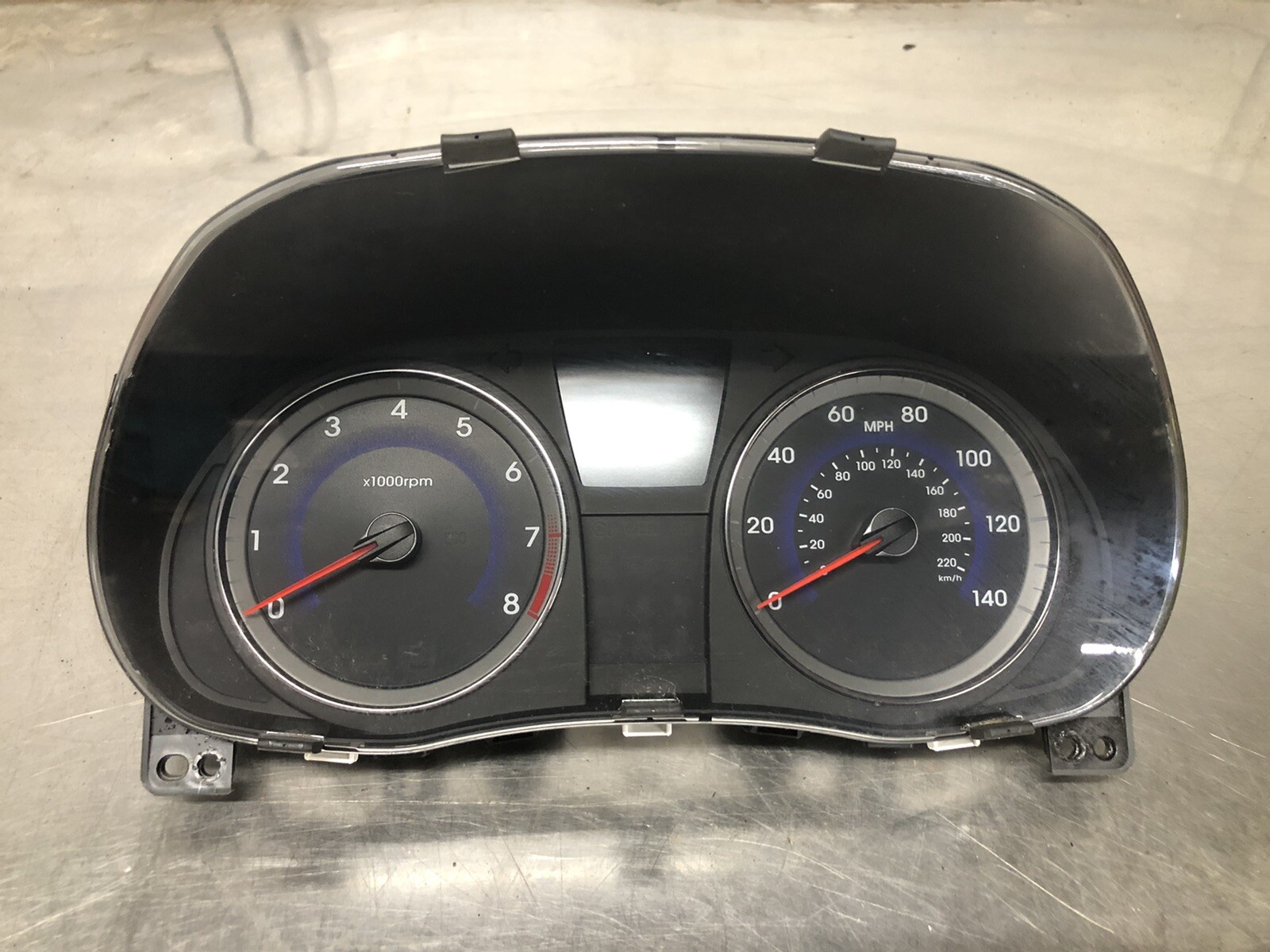 2015-2017 Hyundai Accent A/T Instrument Speedometer Gauge Cluster No ...