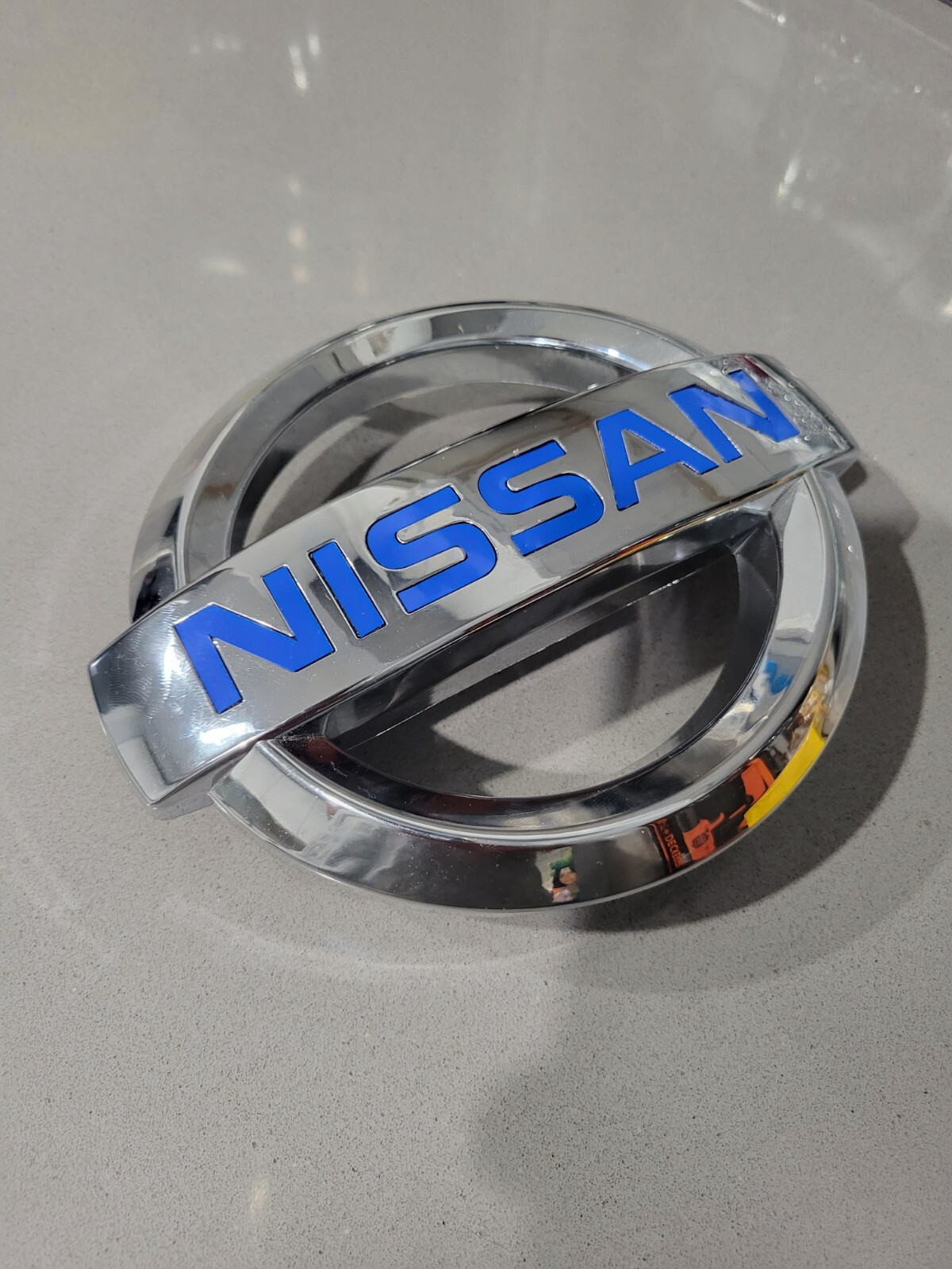 Front Emblem Vinyl inlays FOR 2005-2020, Nissan Frontier. Emblem NOT ...