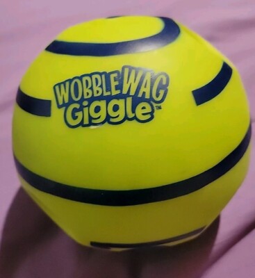 Wobble Wag Giggle Ball Interactive Dog Toy Fun Sounds Outdoor Toy Free ...