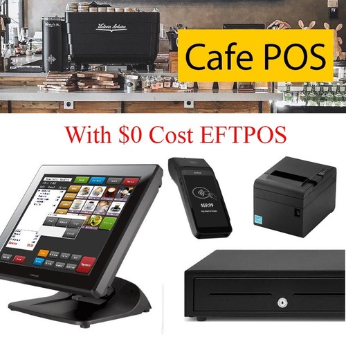 Touch Point of Sale POS Restaurant Cafe Fish Chips Pizza Bubble Tea ...