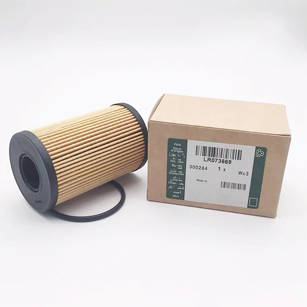 Set of 2 Jaguar Land Rover 2.0l I4 Engine Oil Filter Kit LR073669 for ...