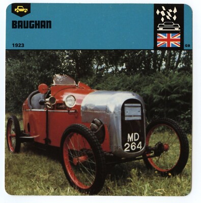 Baughan - Racing Competition Edito Service Auto Rally Card | eBay UK