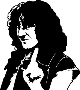 Bon Scott vinyl decal sticker AC/DC Heavy Metal Rock Classic | eBay