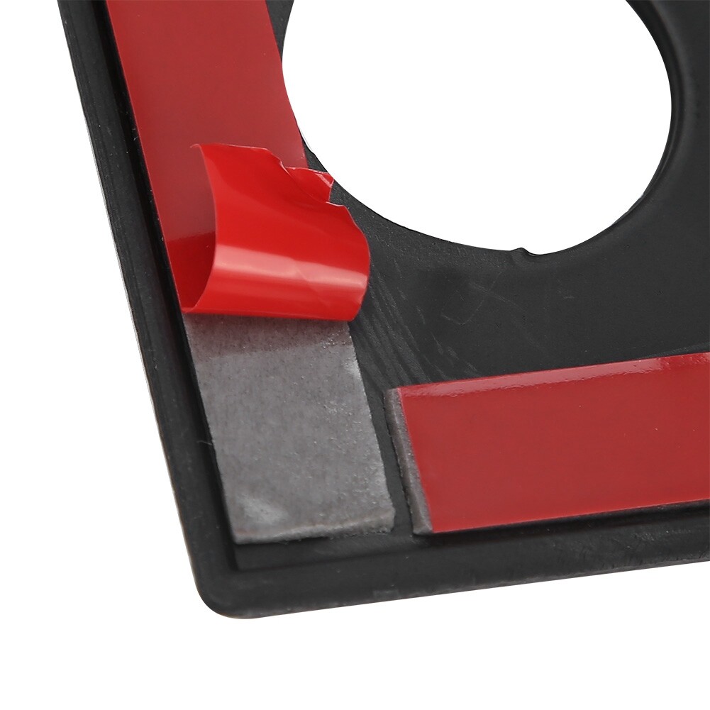 2pcs Black Engine Hood Angle Wrap Cover Auto Accessories Fit For Jeep ...