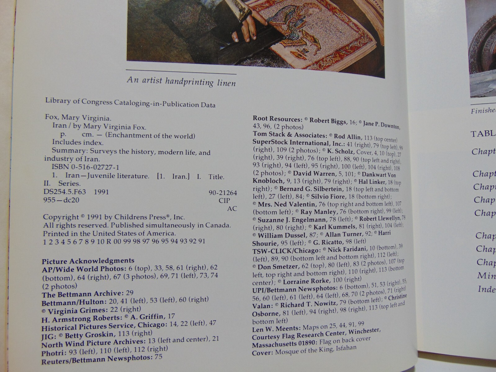 Enchantment Of The World: Iran (1991, Hardcover) Ex-Library (1) | eBay