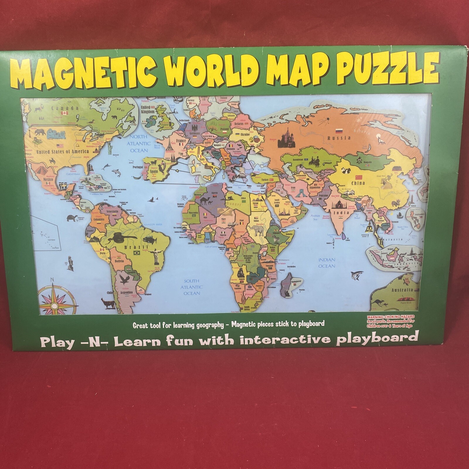 World Map Puzzle Online