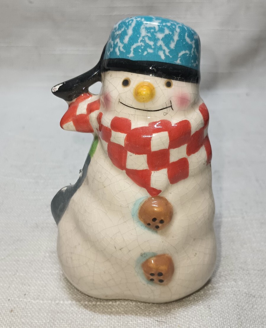 Vintage Hallmark Jan Karon Snowman Ceramic, Figurine | eBay