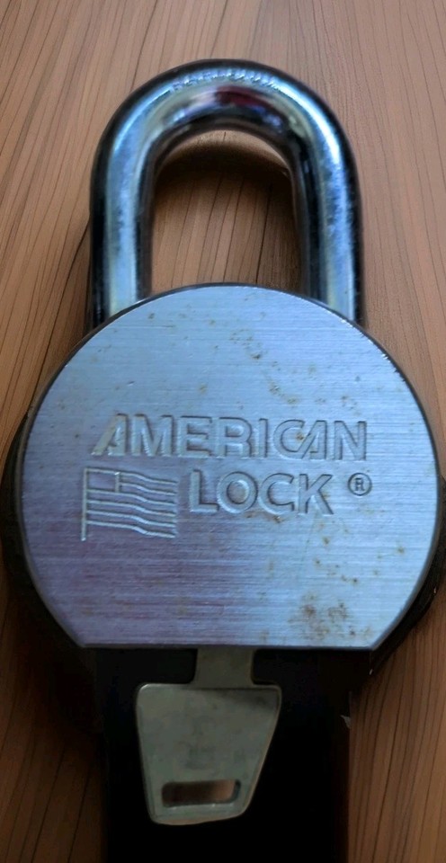 American Lock Series 700 Hardened Padlock with Key | eBay