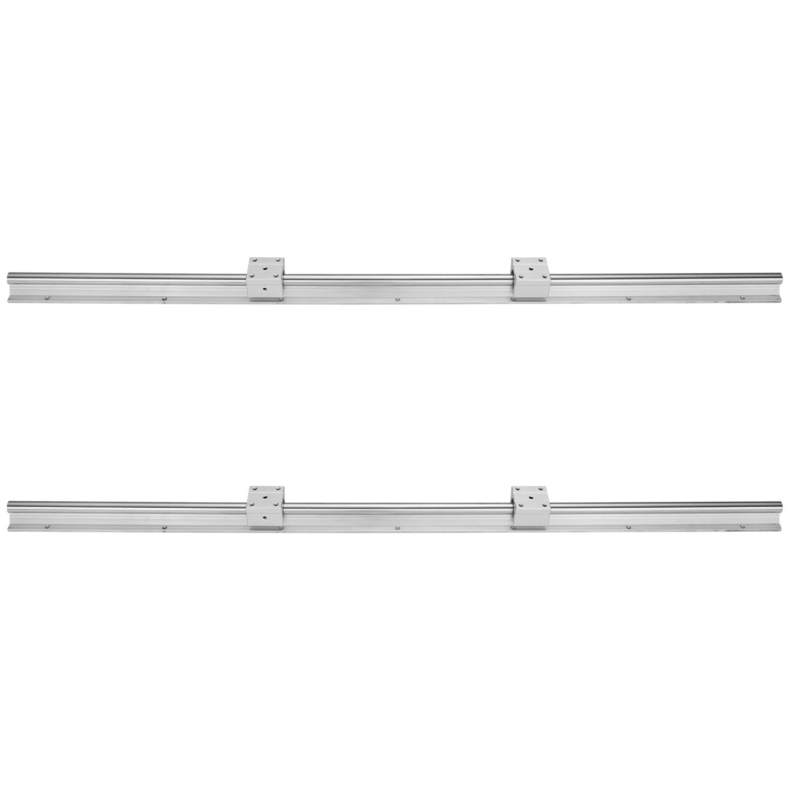 VEVOR Linear Guide Rail Set,SBR12 1000mm,2 PCS 39.4 in/1000 mm SBR12 ...