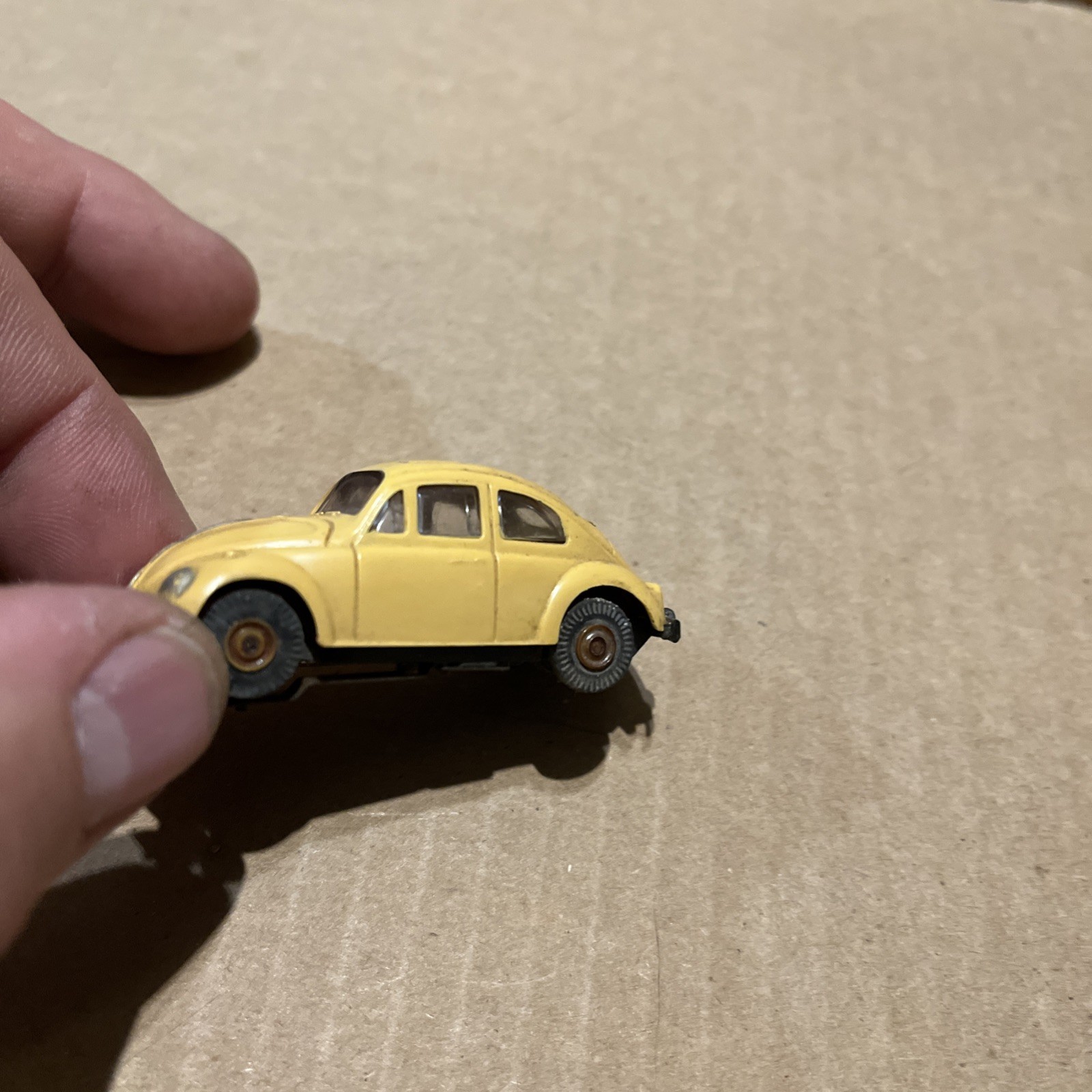 Aurora Tjet VW Bug Slot Car Vintage 1960s Thunderjet Volkswagen Beetle ...