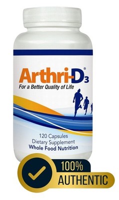 Arthri-D3 Vitamin D3 Capsules | 120 Count | Daily Joint Wellness ...