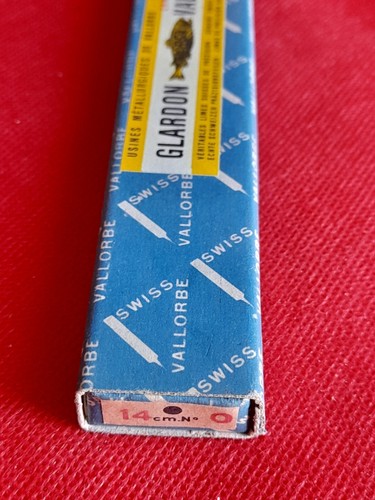 Set of 12 GLARDON VALLORBE SWISS Needle File Round Cuts # 0 140mm _007 ...