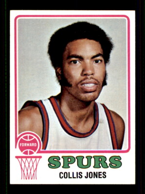 1973-74 Topps #246 Collis Jones - Crease Free | eBay