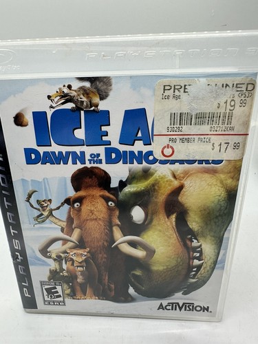 Ice Age: Dawn of the Dinosaurs (Sony PlayStation 3, 2009) PS3 Complete ...
