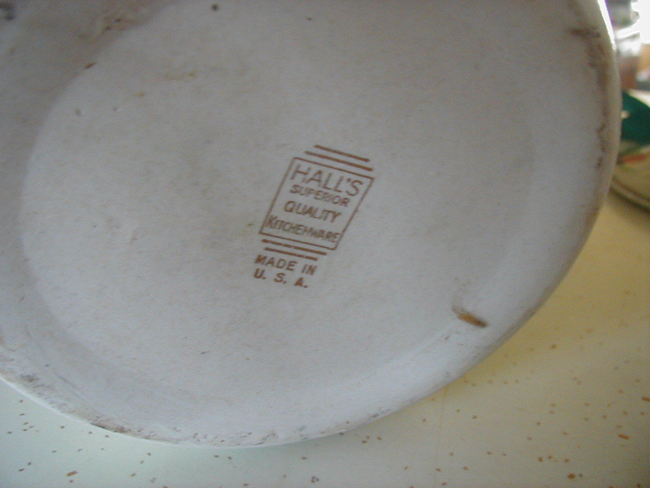 Hall CROCUS 3 Quart New England #4 Bean Pot | eBay