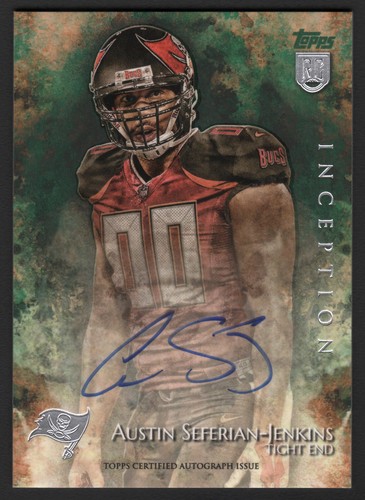 Austin Seferian-Jenkins 2014 Topps Inception Rookie Auto RARE PROMO ...