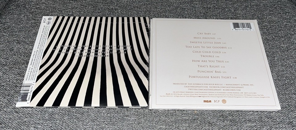 Cage the Elephant 2 CD Lot Melophobia, Tell Me I’m Pretty 888837627726 ...