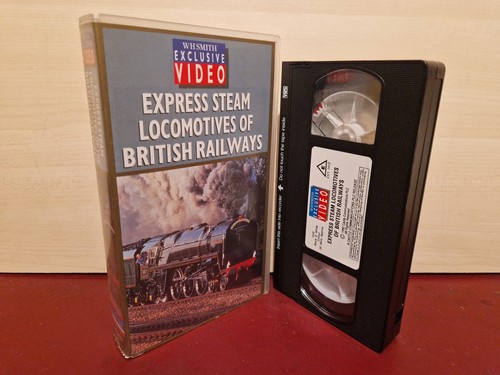 Express Steam Locomotives of British Railways - PAL VHS Video Tape ...