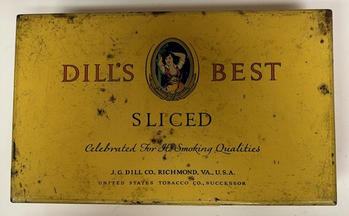 Vintage Tobacco Tins Empty - Choice of Yale - Dill's Best - Phillip ...