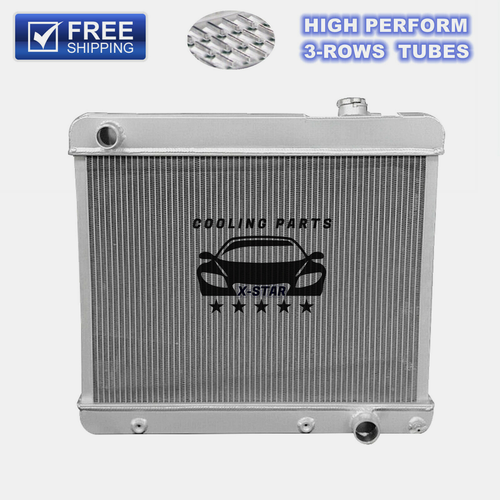 3 Row Aluminum Radiator For 1963-1966 Chevy C10 C20 C30 K10 K20 K30 ...