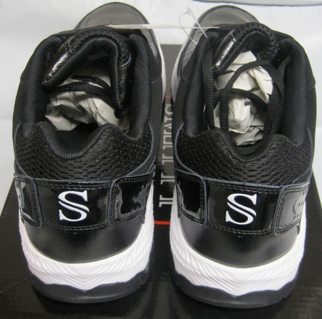 SMITTY BBS-FS2 Baseball Umpire Field Shoes Black / White Size 10.5 for ...