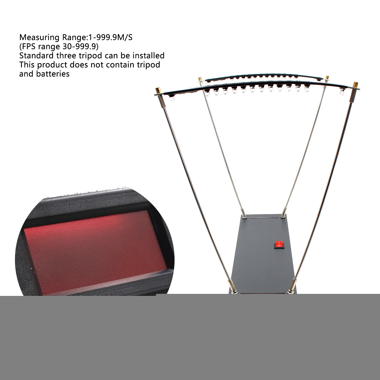 Ballistic Premium Precision Chronograph Bullet Arrow Velocity Shooting ...