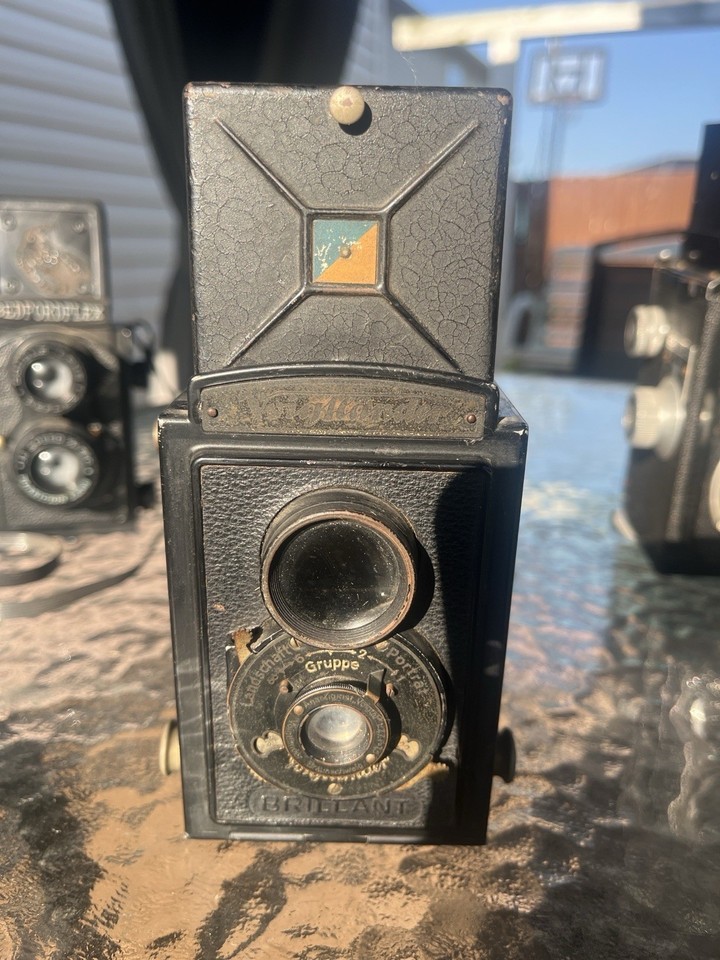 Vintage TLR Cameras 5 Lot Bedfordflex, Ciro Flex, Tower Reflex, Pho Tak ...