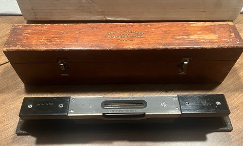 Pratt & Whitney 15" Precision Master Machinist Level Machine Setup ...