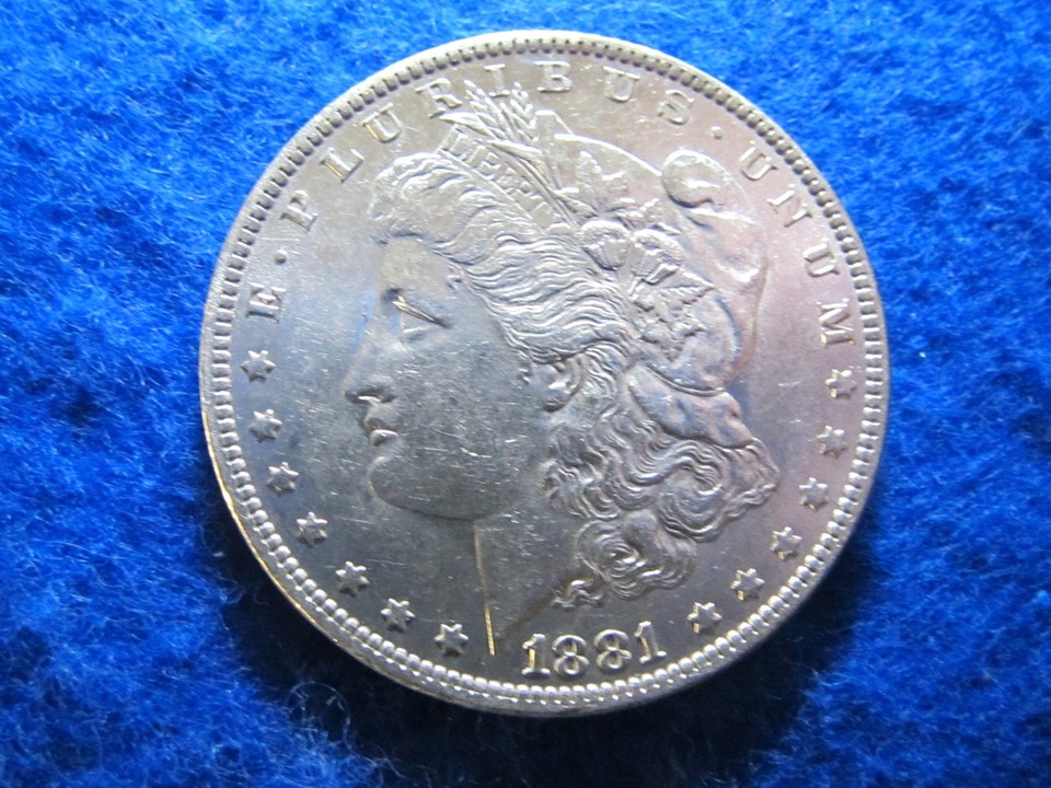 1881 O Morgan Silver Dollar - Bright, Lustrous AU++/UNC | eBay