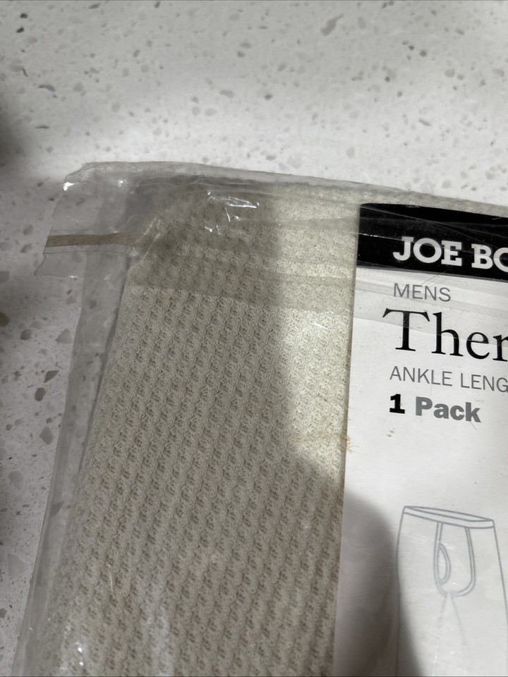 Vintage Joe Boxer Thermal Pant Ankle Length Men's Size M NOS x2 | eBay