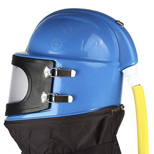 Sand Blasting Hood Cap, Sandblaster Protective Gear Helmet Anti-dust ...