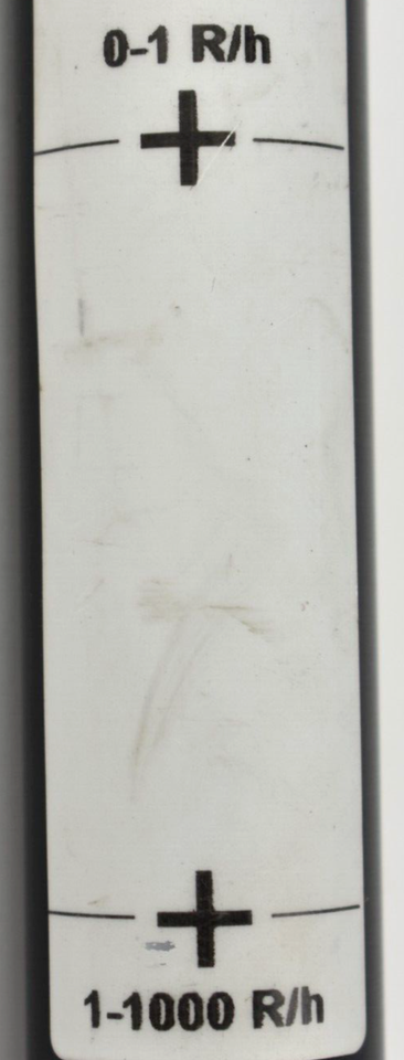 Thermo Eberline Telescopic (4ft - 12.5ft) Radiation Geiger Sensor Probe ...