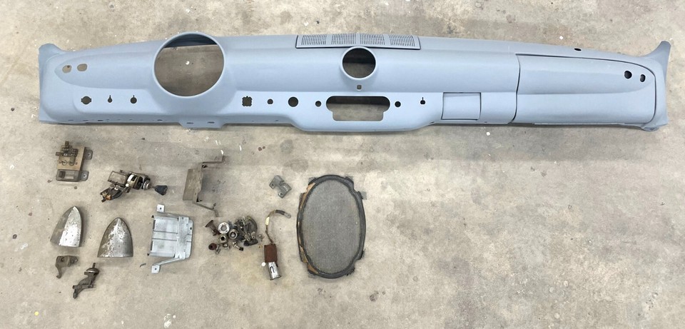 1949 1950 1951 Ford Shoebox Dash Panel, Blasted/Primered Dashboard, OEM ...