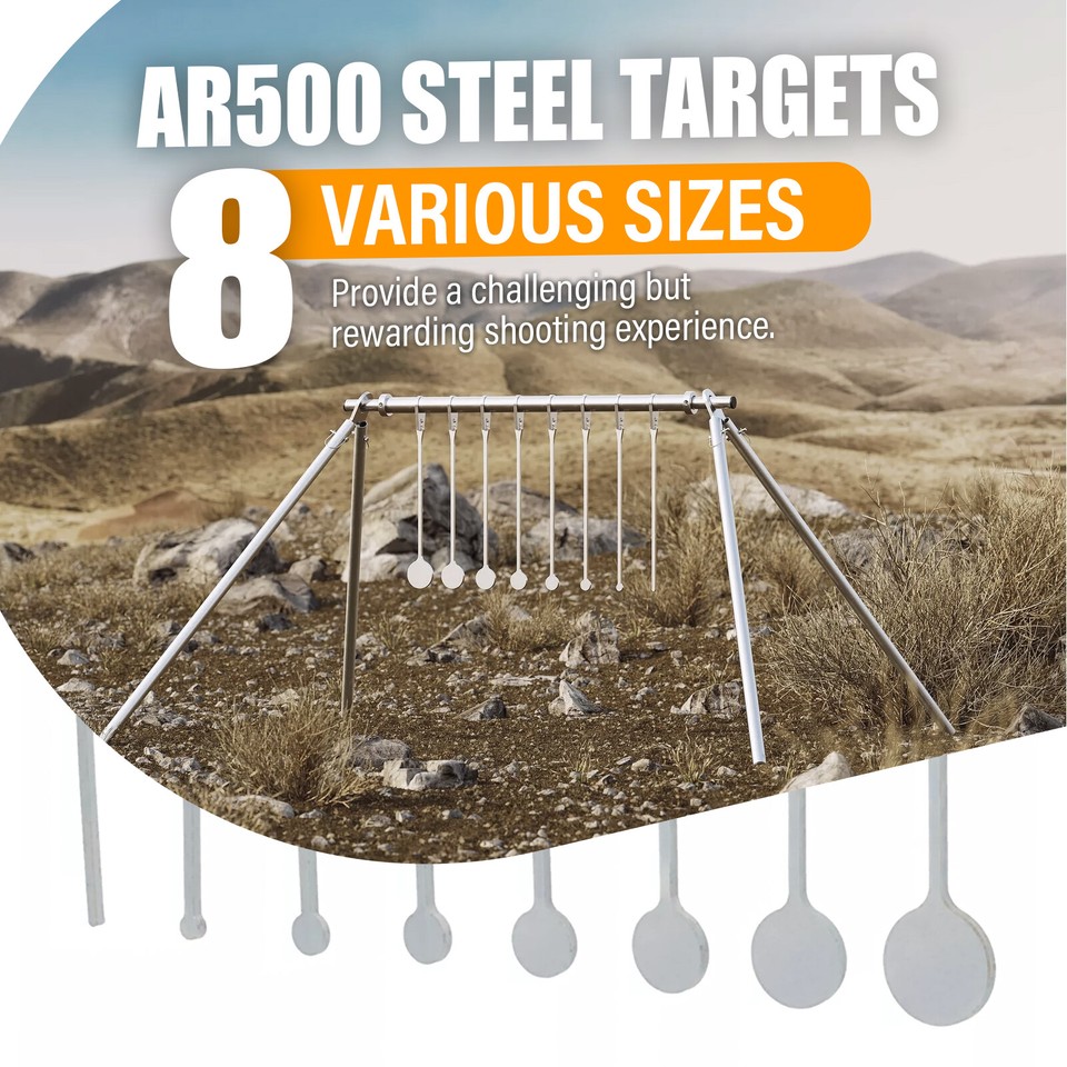 Gun Target Stand Shooting Target Rimfire 22 Airgun Rifle Gun Targets | eBay