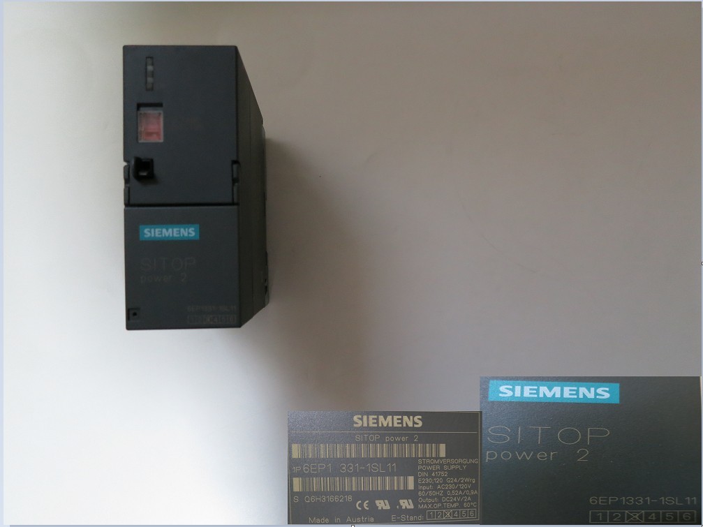 SIEMENS SITOP POWER 2 6EP1 331-1SL11 Stromversorgung E-Stand: 03 9-1 ...