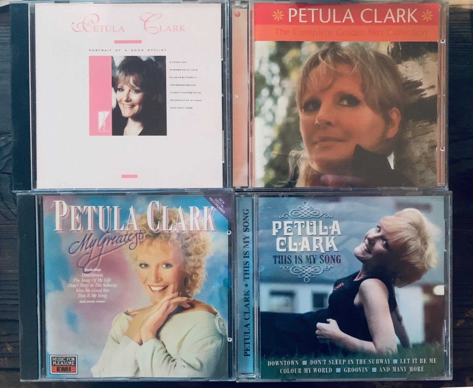 Petula Clark LOT 4 CDs Hits Collection Portrait of a Song Stylist MY ...