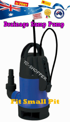 Vortex Sullage Submersible Drainage Water Pump Fit Small Sump Pit ...
