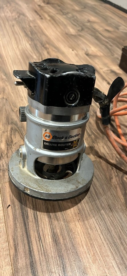 Vintage Black & Decker Deluxe Router. | eBay