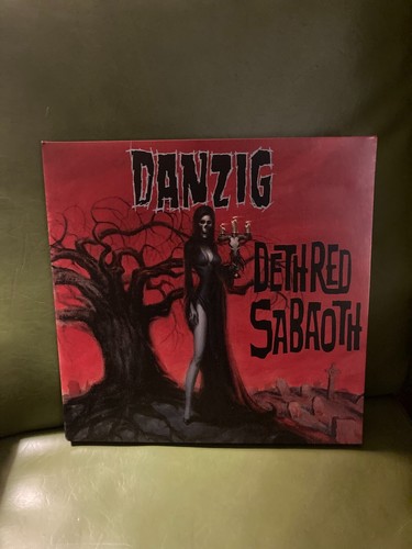 Danzig - Deth Red Sabaoth LP Clear Vinyl Evilive Records 2022 Limited ...