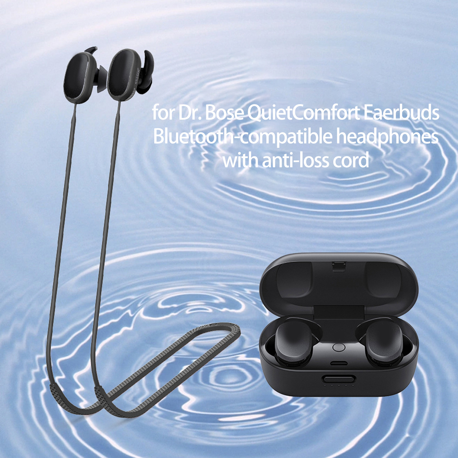 Anti-Lost Earphone Rope for Bose for QuietComfort Earbuds Wireless ...