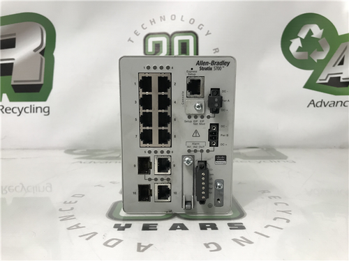 Allen-Bradley Stratix 5700 1783-BMS10CL Industrial 10 Port Managed ...